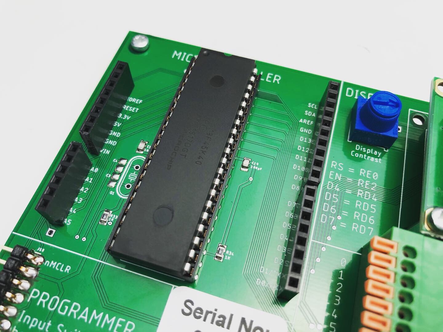 Microcontroller Education Board - The Machine Shop