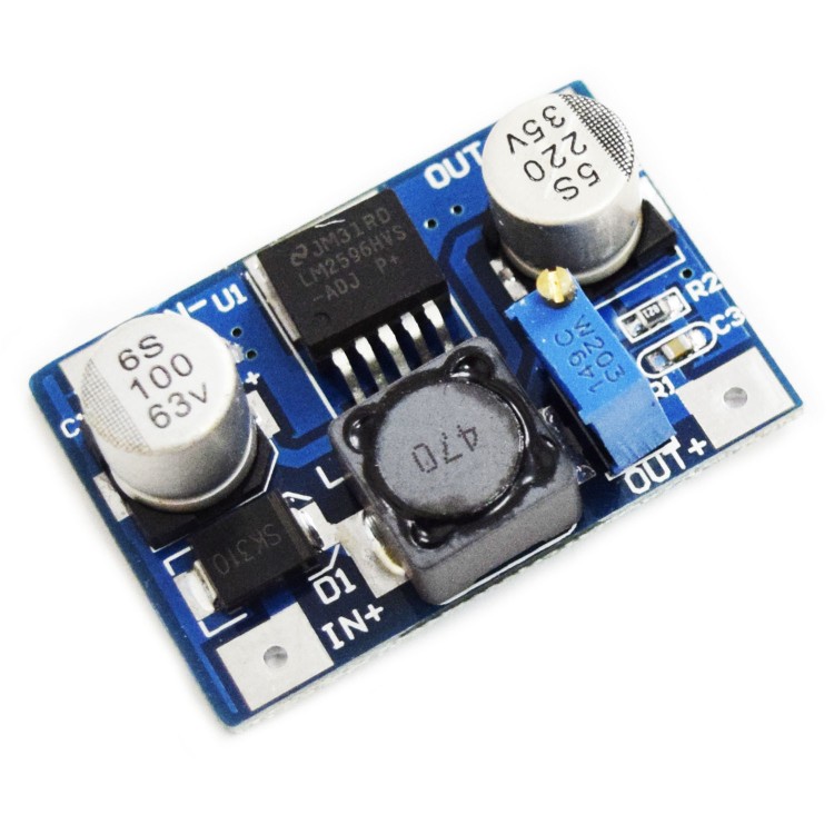 LM2596HV DC-DC STEP-DOWN POWER MODULE - The Machine Shop