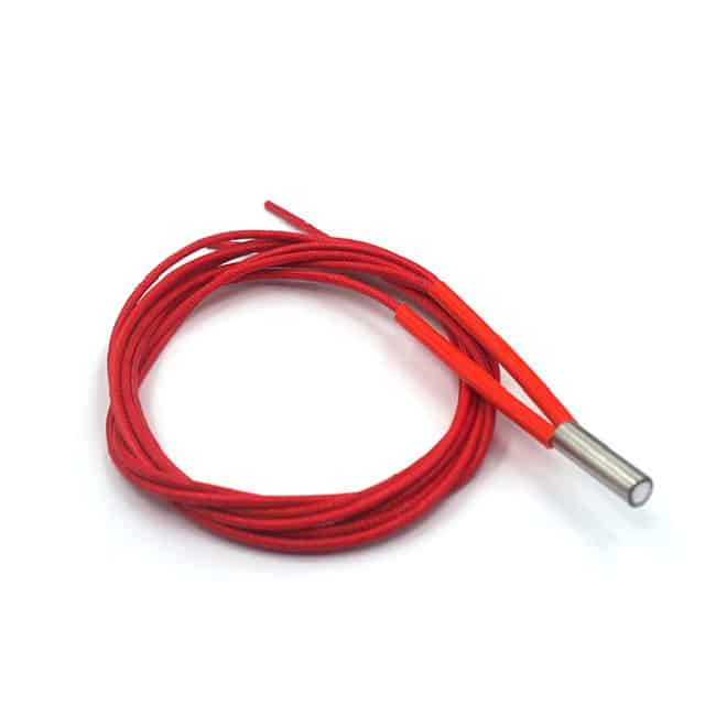 12V 40W Single-Head Electric Heating Tube 1m - The Machine Shop