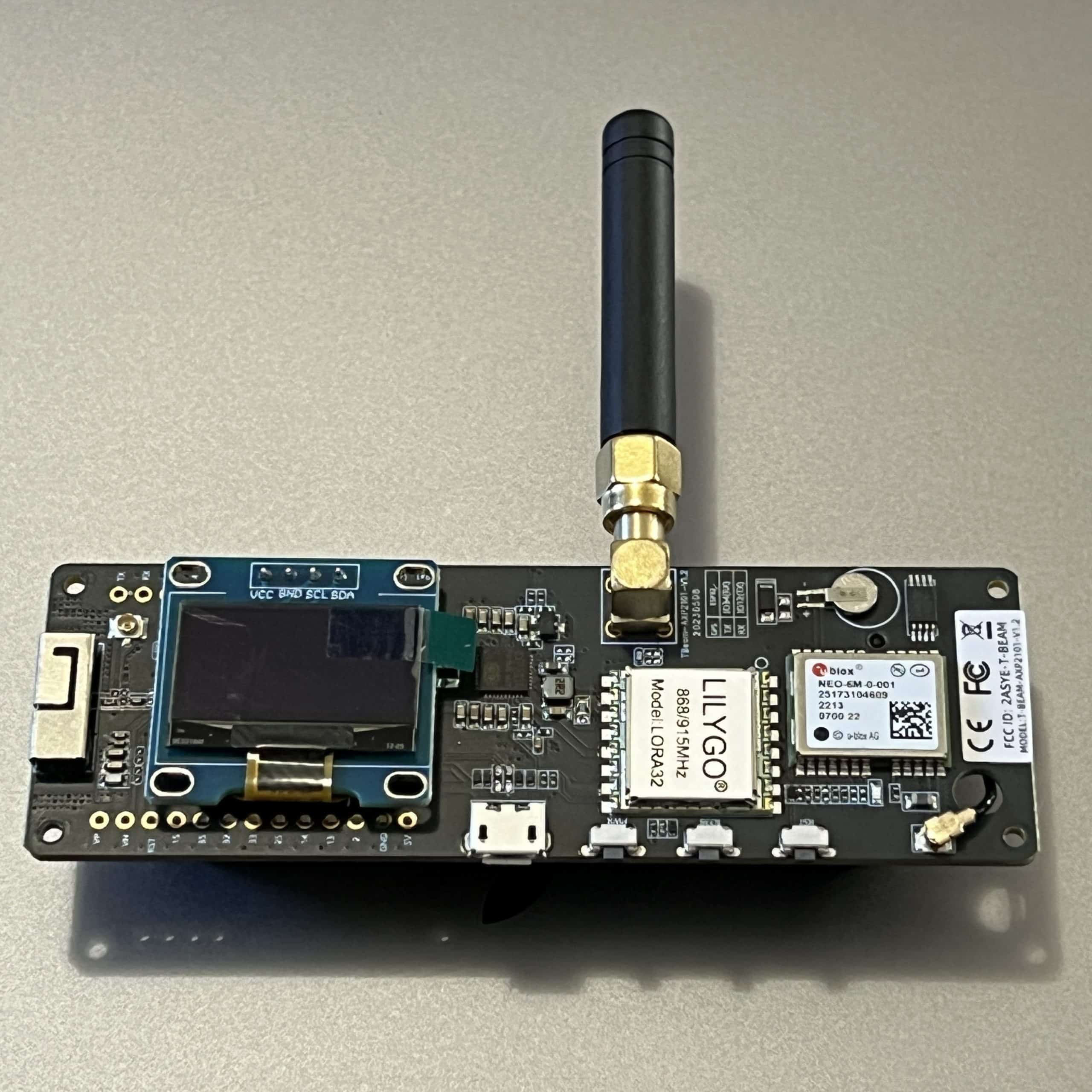 LILYGO T-Beam - The Machine Shop